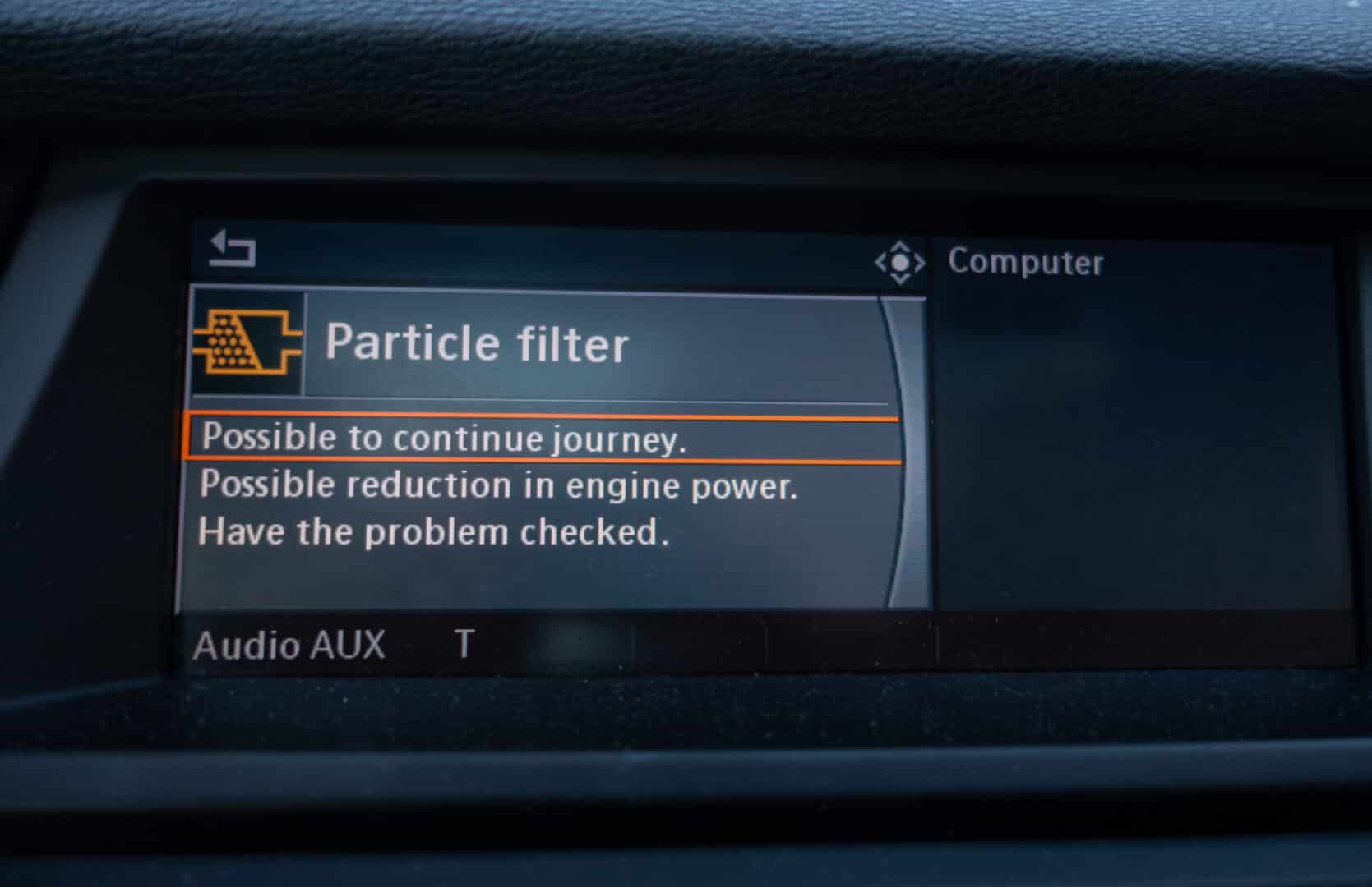 What does the DPF Warning Light Mean? - Redex